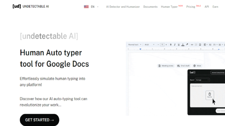 Undetectable AI: Human Auto Typer Tool