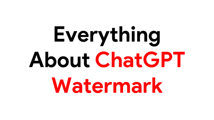 ChatGPT’s Image Watermarks Remover In 2024